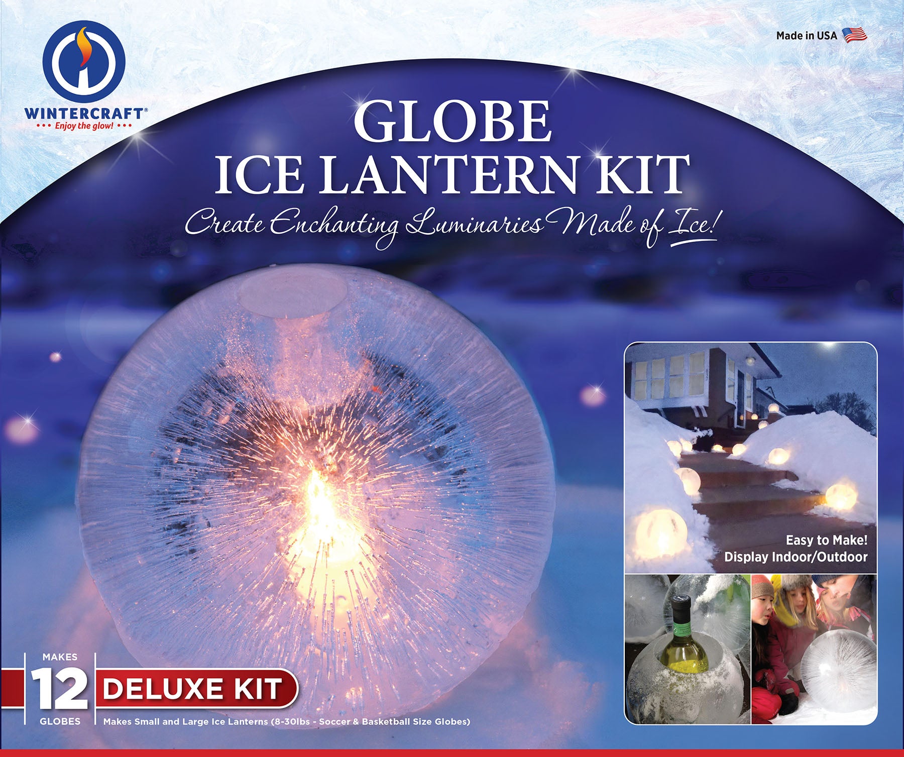 Globe Ice Lantern Kits - Wintercraft